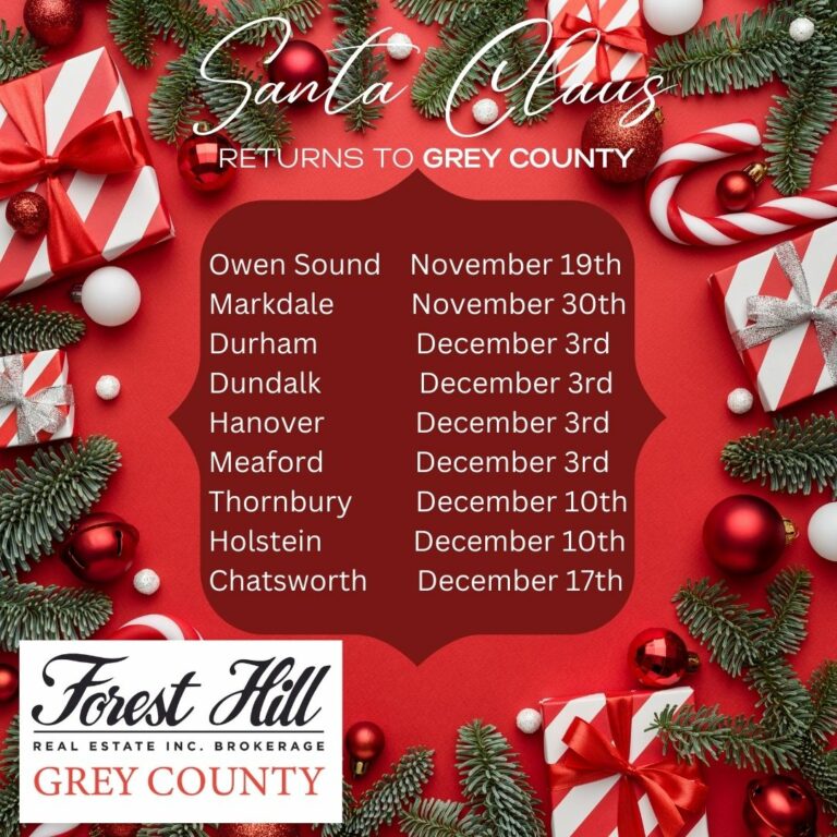 Santa Claus Returns to Grey County - Mark Murakami REALTOR®